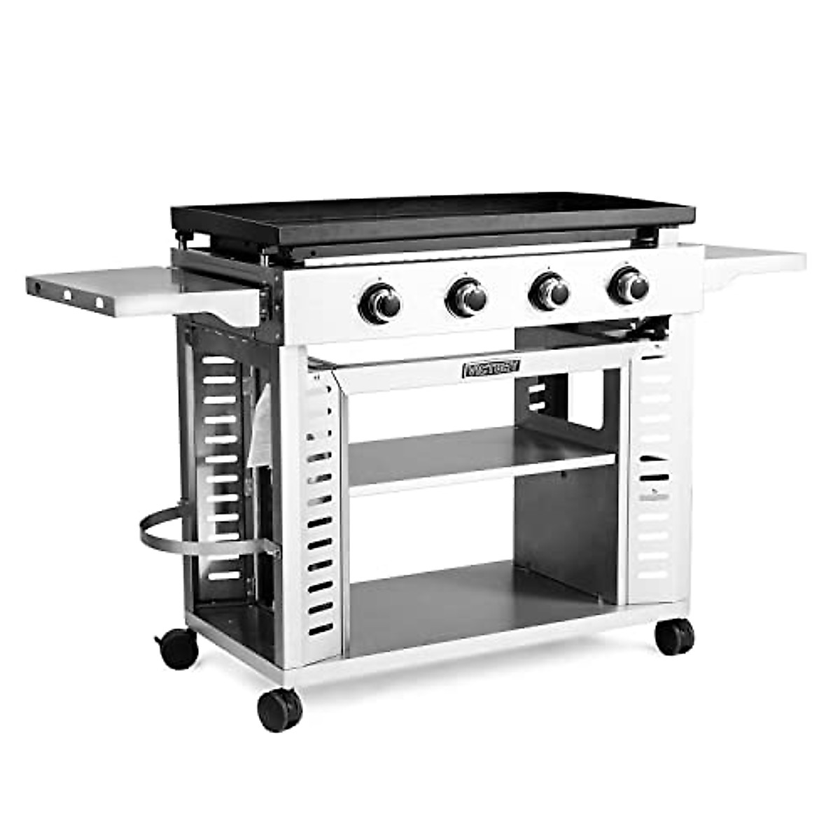 BBQGUYS Victory Propane Griddle 36-Inch 4-Burner Propane Gas Griddle LP Griddle