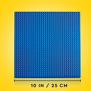 LEGO® Classic Blue Baseplate 11025 Building Kit; Open-Ended Creative Play Builders Aged 4