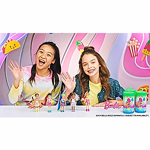 Barbie Color Reveal Chelsea Doll with 6 Surprises: Water Reveals Doll’s Look & Creates Color Change on Leotard Graphic