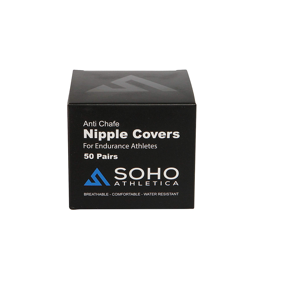 Soho Athletica 50 Pairs of Men's Nipple Covers for Running, Prevent Joggers Nip, Stops Nipple Chafing During Sport, Ease and Prevent the Pain of Runners Nipple