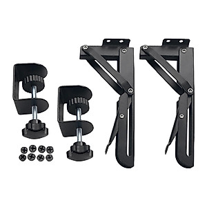 Generic Keyboard Tray Clamp Mount Small Keyboard Tray Under Desk DIY Height Adjustable Table Mount Arm Wrist Rest Shelf Folding Keyboard Drawer Tray