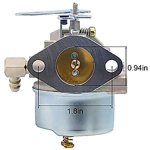 OH318SA Carburetor Kit for Tecumseh 640169 Carburetor Fits OHSK90 OHSK80 OHSK100 King Sears Craftsman Toro 38079 38542 38546 38547 38558 38559 38560 38650 38651 11.5HP SnowBlower 640169 Carburetor