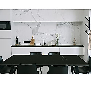 Kaboon 60x28 inches Melamine Table Top, Large One-Piece Wood Desktop for Sit Stand Desk, Rectangular Wood Countertop, Home or Commercial Use, 1 inch Thick(27.56" D x 59.1" W, Cloud Atlas)