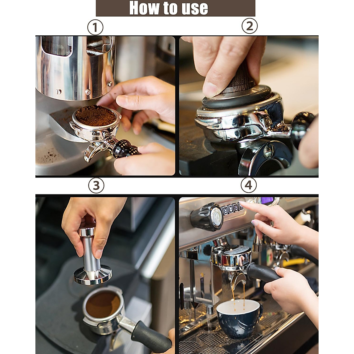 Stainless Steel Coffee Filter,51mm Pressurized Porous Filter, Single Cup Basket Espresso Filter Basket,Stainless Steel Pressurized Mesh Coffee Filters,Coffee Machine Replacement Accessories