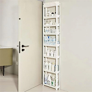 PMFACE Bathroom Door Storage Shelf Multilayered Bathroom Accessory Rack Water Plastics Storage Solution