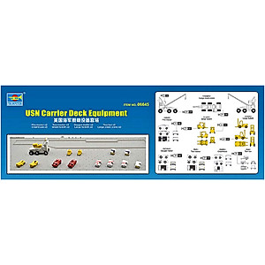 Trumpeter TRU06645 1/350 USN Carrier Accessory Plastic Model kit, Multicolour