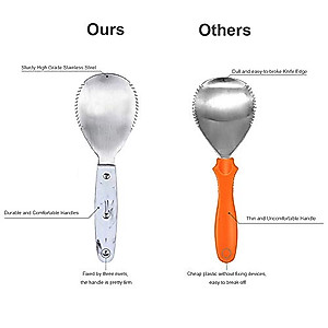 Fancymay Professional Halloween Pumpkin Carving Kit, Heavy Duty Stainless Steel Carving Tools Set for Halloween Decoration, Sturdy Sculpting Jack-O-Lanter Knife Set