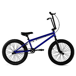 Elite BMX Bicycle 20” & 16" Freestyle Bike - Stealth and Peewee Model (Stealth Blue, 20")