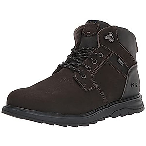 Nunn Bush Men's Luxor Waterproof Plain Toe Chukka Boot, Charcoal, 10.5 Wide