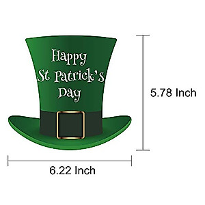 GOER St. Patrick's Day Party Decorations,30 Pcs Irish Shamrock St. Patrick's Day Hanging Swirls Party Supplies