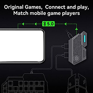 Mobile Game Controller Converter, Mobile Game Throne Converter Support iOS Operating System Wide Range of Applications for Play Games