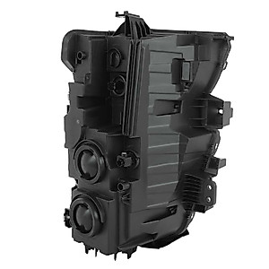 KARPAL Headlights Assembly Kit for 2020-2023 Chevy Silverado 2500HD 3500HD Halogen Headlights Driver + Passenger Side Pair Replacement 84738616 84738617 GM2502504 GM2503504