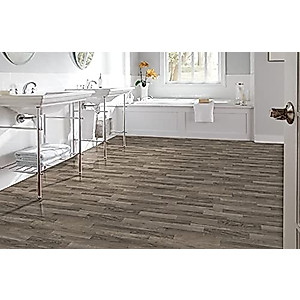 Proflex White Vinyl Wall Trim 4 inch X 20 ft - Flexible Peel and Stick Wall Base - Easy Install Vinyl Floor Base with Toe Kick