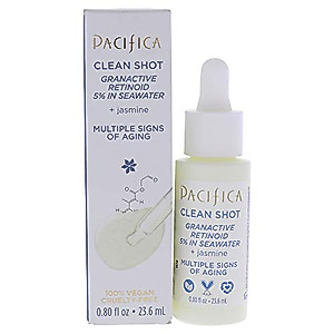 Pacifica Clean Shot Granactive Retinoid 5 Percent In Seawater Unisex, 0.8 Oz