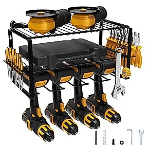 Power Tool Organizer Wall Mount, Garage Tool Organizers and Storage