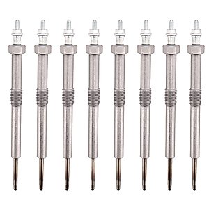 12639701 Diesel Glow Plugs 9G for Duramax LLY LML LMM Chevy&GMC LBZ LGH 6.6L, 2006 2007 2008 2009 2010 2011 2012 2013 2014 2015 2016 Silverado, Savana, Sierra, Express Replaces# 97364968
