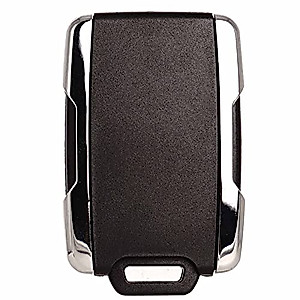 Key Fob Replacement Keyless Entry Remote Start Fits for GMC Sierra Chevrolet Silverado 1500 2500 3500 2014 2015 2016 2017 2018 2019 2020 GMC Canyon Chevy Colorado 2015-2021 M3N32337100 Chrome set of 1