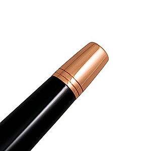 Monteverde Impressa, Fountain Pen, Black w/Rose Gold Trim, Broad Nib (MV29861-B NIB)