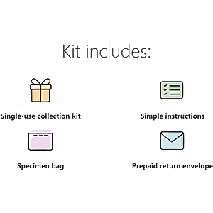 myLAB Box Food Sensitivity Test Kit for Adults - Measures IgG Antibodies for 96 Foods - CLIA Certified Labs - Food Intolerance Blood Collection Health Test Kit for Women & Men