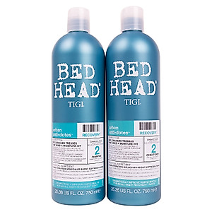 Bed Head Shampoo and Conditioner, Urban Antidotes Recovery, 25.36 Fl Oz (Pack of 2)