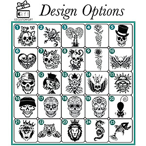 Personalized Water Bottles with Flip-Top Lid and Straw, Customized Engraved Insulated Flask, Custom Stainless Steel Sports Thermos 20 oz., 32 oz., 40 oz (Black)