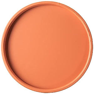 Kraftware Bartenders Choice Serving Tray - Spicy Orange, 14-Inch Food Tray for Coffee Table, Breakfast, Tea, Butler, Countertop, Kitchen, Vanity, Hotel Serve Tray