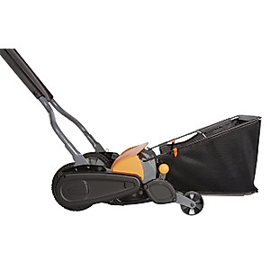 Fiskars 361800-1002 StaySharp Max Grass Catcher 18 Inch, Black