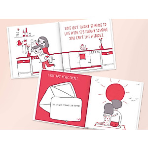 Personalized Book for Boyfriend, Girlfriend, Spouse, Partner, Anniversary | Book of Us (Softcover)