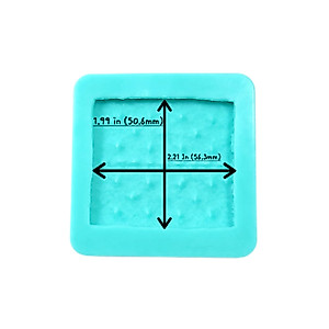 Graham crackers honey Mold Wax mold Resin mold Soap mold Realistic Flexible mold MS NC013