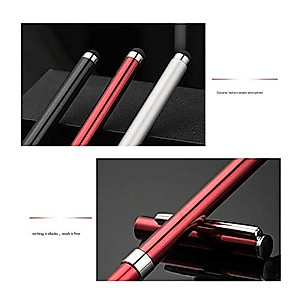 Tek Styz PRO Stylus + Pen Works for Plantronics BackBeat Fit 2100 P/N 212201-99 with Custom High Sensitivity Touch and Black Ink! [3 Pack-Black]