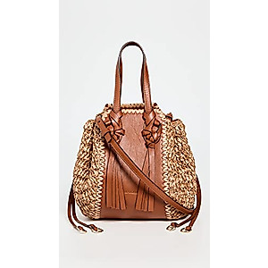 Ulla Johnson Women's Gio Crossbody Bag, Natural Melange, Tan, One Size