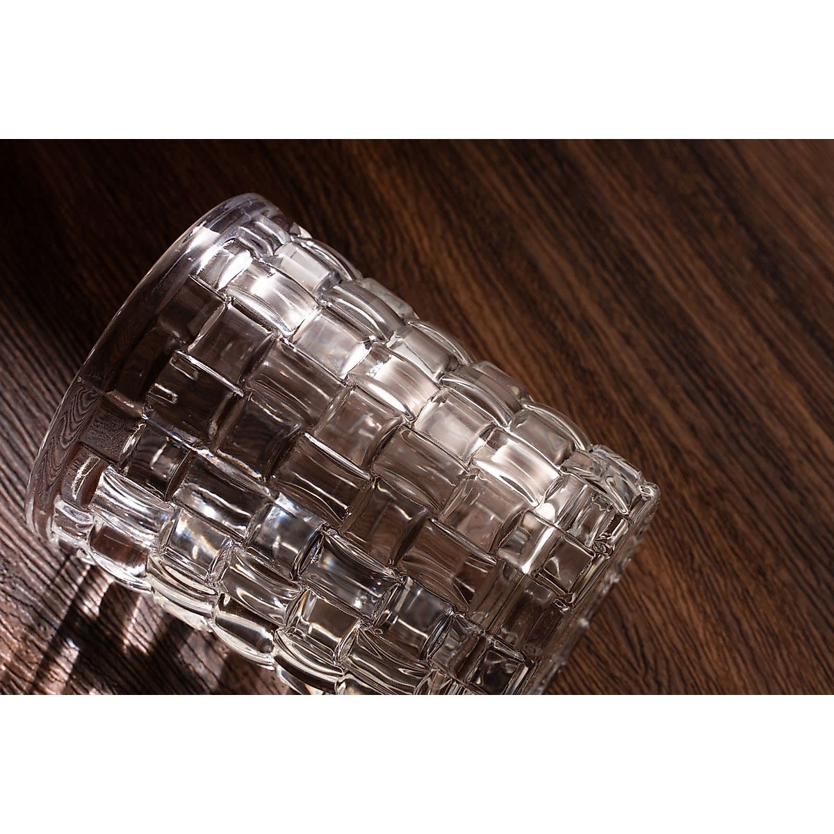 NiLor Clear Water Glasses Drinking Glasses 8.5 Ounce, Wine Glasses Set of 6, Glass Cups Set Drinkware Good for Party Wedding