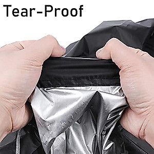 SHINLEYPACK Zero Gravity Chair Cover Outdoor Folding Chair Cover 2 PCS Waterproof Patio Lawn Chair Covers, Dustproof Lawn Patio Furniture Covers All Weather Resistant (28''L x 13''W x 43''H)