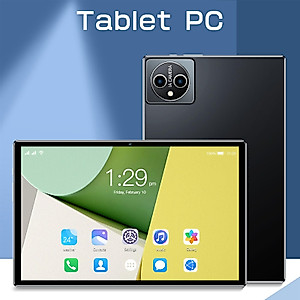 2 in 1 Tablet 10.1 Inch, Android 12 Tablet with Keyboard, Octa Core 8GB RAM 256GB ROM, 8MP+16MP Dual Camera, FHD Dispaly, 2.4G/5G WiFi, BT5.0, 4G Network, 7000mAh Battery (Black)