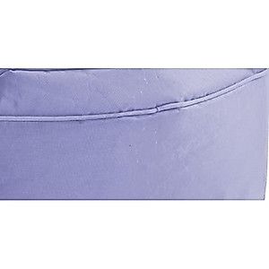 Urban Lifestyle Canvas Bean Bag Chair, Purple, Large