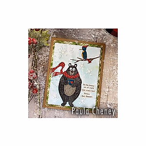 Sizzix Thinlits Die Set 8PK Cozy Winter by Tim Holtz, 665574, Multicolour