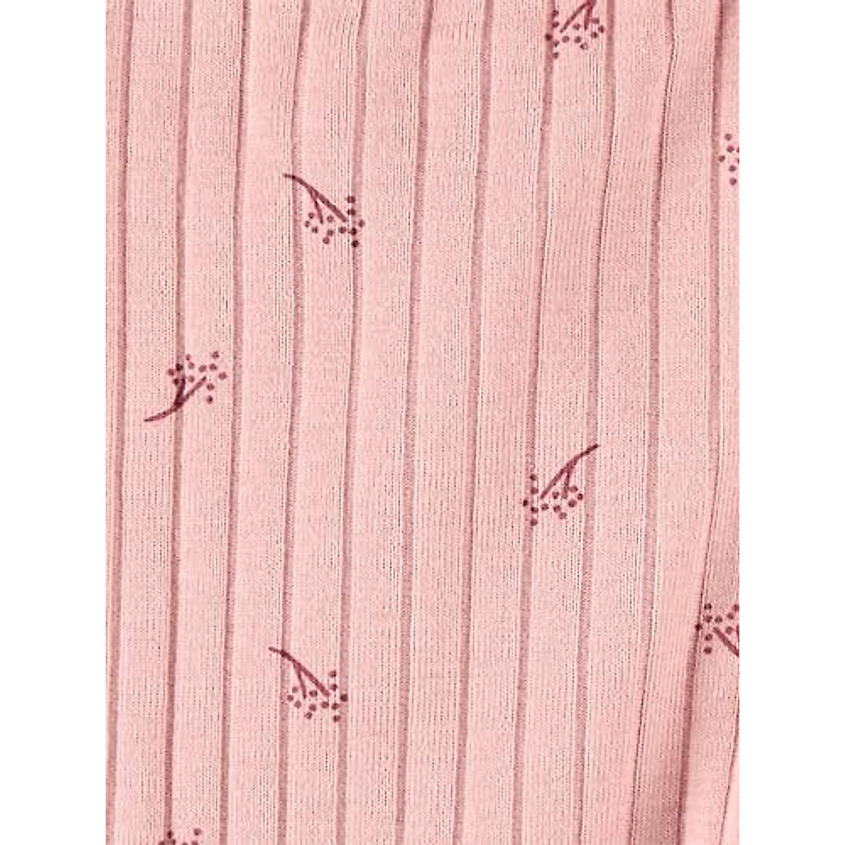 Simple Joys by Carter&#039;s Baby Girls&#039; 4-Pack Pant, Grey/Pink/Plum/White Flowers, 18 Months