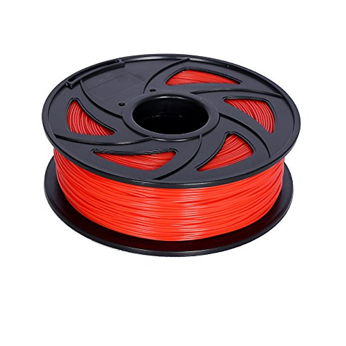 LEE FUNG ABS 3D Printer Filament 1.75mm,1kg (2.2lbs) Spool, Dimensional Accuracy +/- 0.05 mm Red
