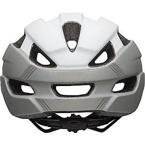BELL Trace Adult Recreational Bike Helmet - Matte White/Silver (Discontinued), Universal Adult (53-60 cm)