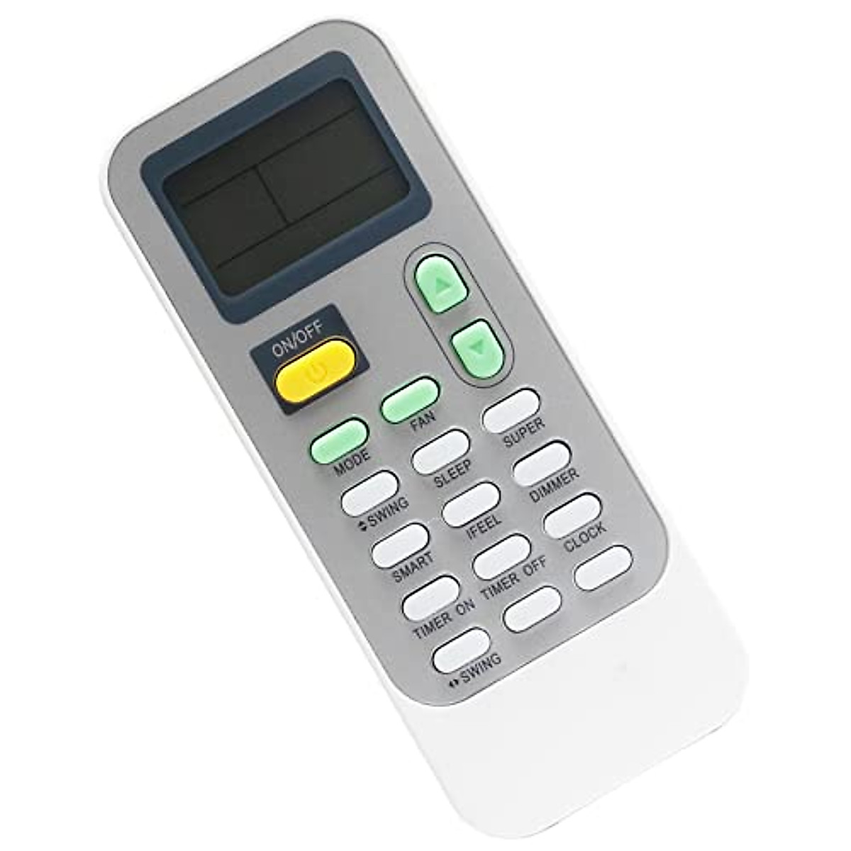 J1-06(E) Replace Remote Applicable for Hisense Air Conditioner AP10CW2G AP14CR2WG AP08CR2W AP10CR2W AP12CR2G AP13HR2G AP10CR1SEJS AP08CR1W AP14DR1SFJS2 AP12CR1SEPS AP13HR1SEJS00 AP12CR1G AP14DR1G