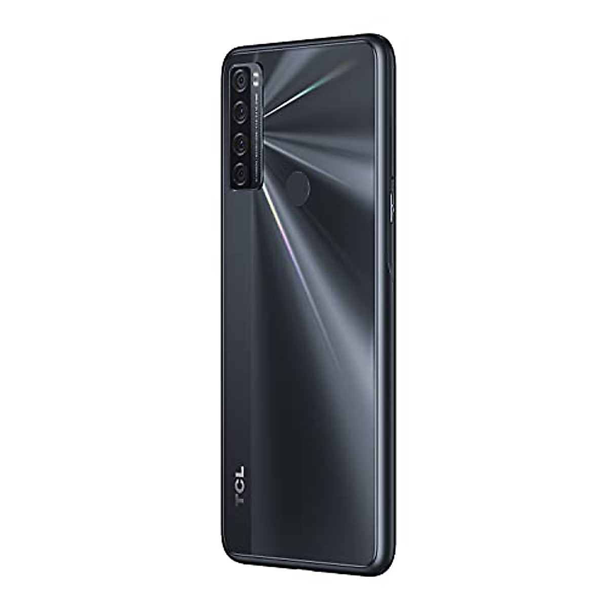 TCL 20 SE 6.82" Unlocked Cellphone, 4GB RAM + 128GB ROM, US Version Android Smartphone 48MP AI Quad-Camera, 5000mAh Mobile Phone, Dual Speaker, OTG Reverse Charging, Android 11, Nuit Black