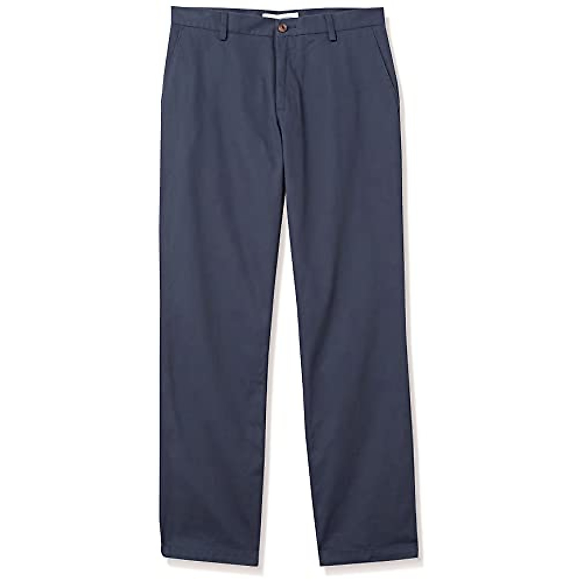 Amazon Essentials Men's Classic-Fit Wrinkle-Resistant Flat-Front Chino Pant (Available in Big & Tall), Navy, 38W x 32L