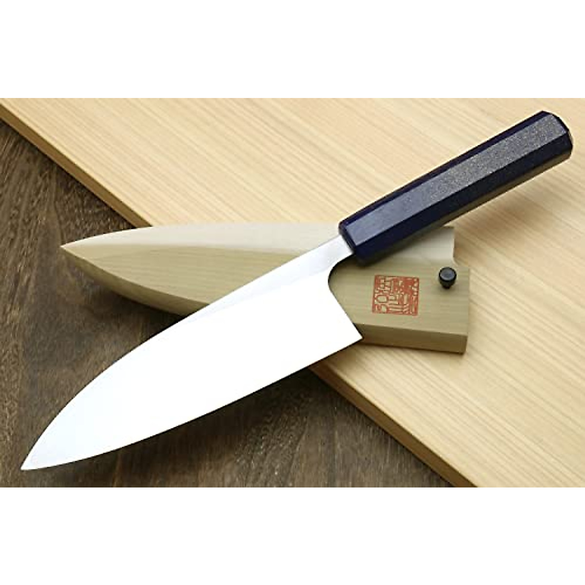 Yoshihiro Inox Stainless Steel Deba Japanese Fish Fillet Chef Knife (7'' (180mm))