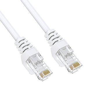 BlueRigger CAT6 Ethernet Cable 50FT (1Gbps, 550MHz, RJ45) CAT 6 Gigabit Internet Network LAN Patch Cord - Compatible with Game Consoles, Smart TV, Router