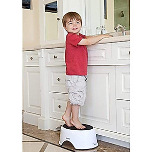 Joovy StepTool, Toddler Step Stool, Holds Up To 300 lbs, White