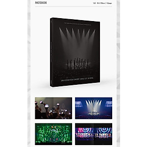 GENIE MUSIC Seventeen - 2018 Seventeen Concert Ideal Cut in Seoul DVD 3Discs+152p Photobook+On Pack Poster+1Sticker+1Photocard+Double Side Extra Photocards Set