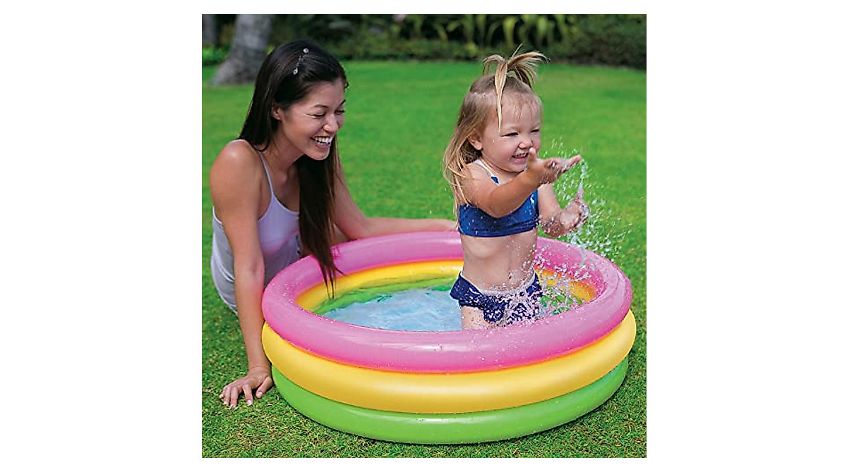 Intex Sunset Glow Baby Pool - Fun for Kids