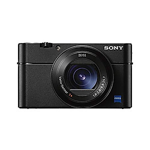 Sony RX100VA 20.1MP Digital Camera: RX100 V Cyber-shot Camera Black (Renewed)
