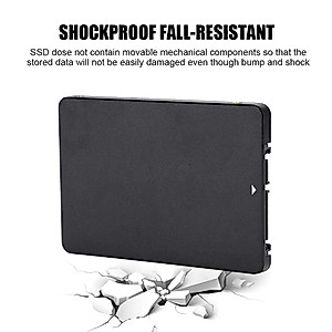 Shanrya SSD, Reliable SSD Hard Disk, for All-in-One Desktop Desktop Server Laptop(120G)