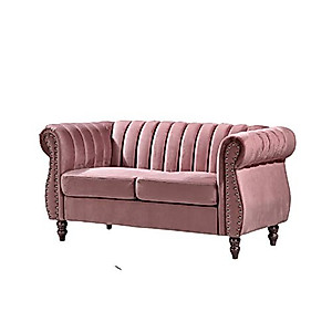 US Pride Furniture S5648-LV Sofas, Rose